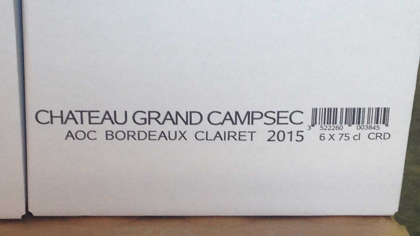 Coder les bouteilles et imprimer les cartons